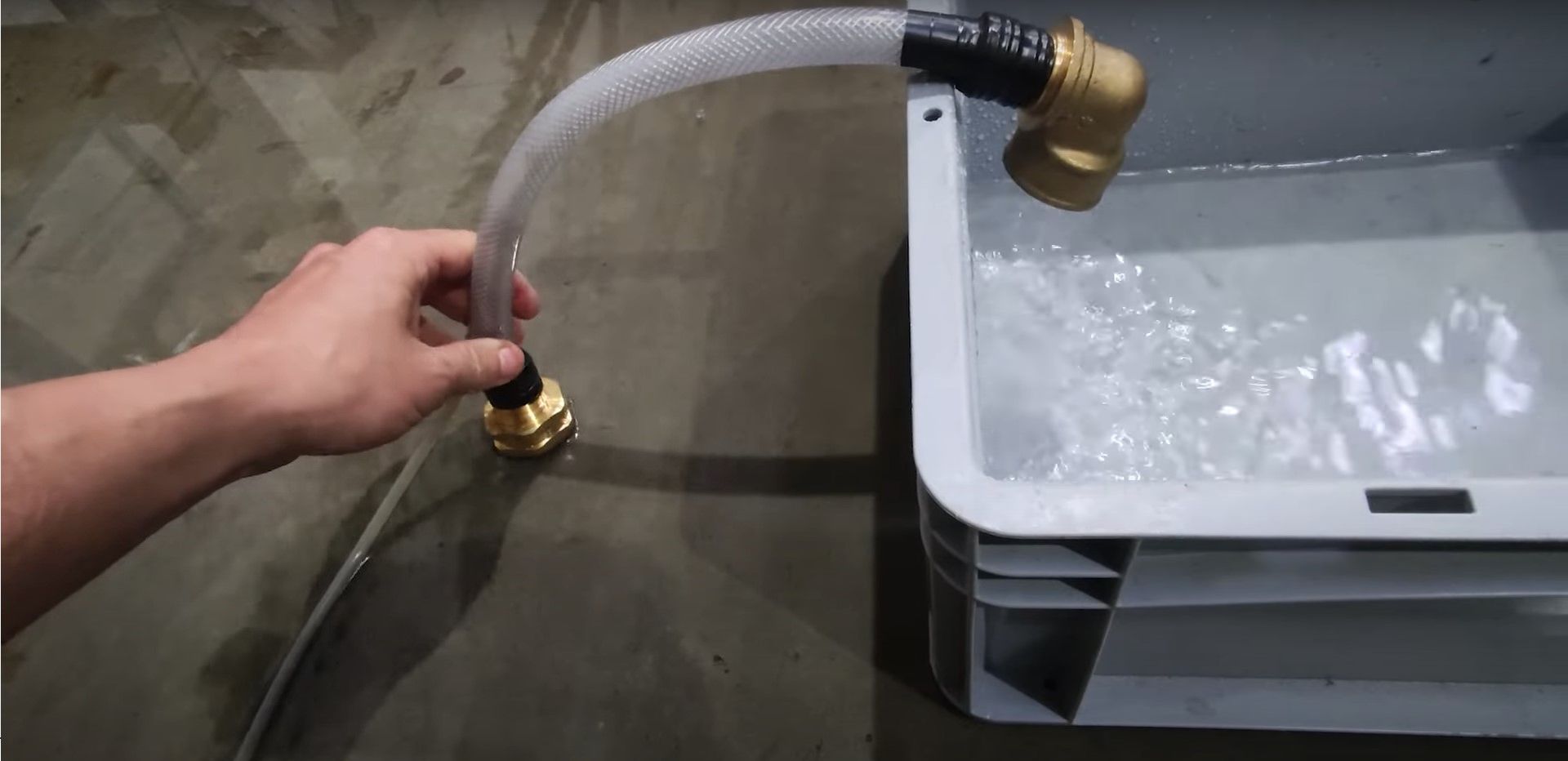 Truco para Drenar Agua con Efecto Venturi: Manguera y Aire Comprimido