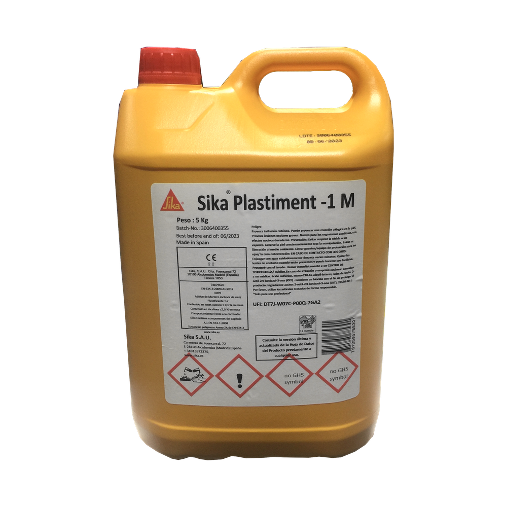 Sika Plastiment-1 M 5 Kg | Grupo Incera Tienda Online