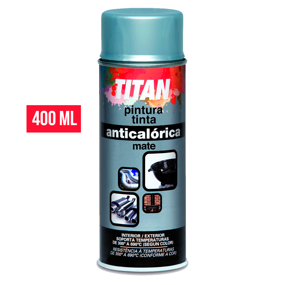 Titan Spray Pintura Anticalórica S09 400 ml | Grupo Incera Tienda Online